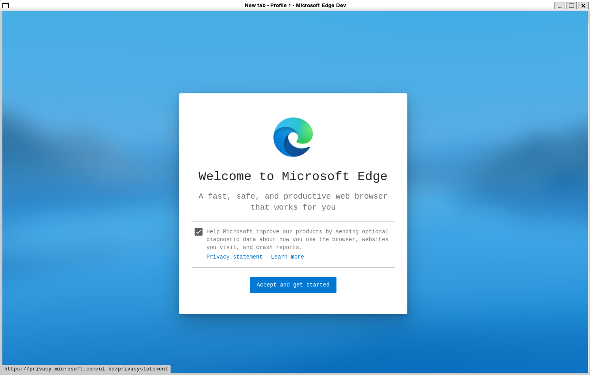 Microsoft Edge running in Windows Subsystem for Linux – TechNine